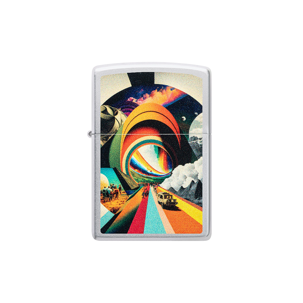 Zippo 46578 Trippy Psychedelic Travel — One Wholesale