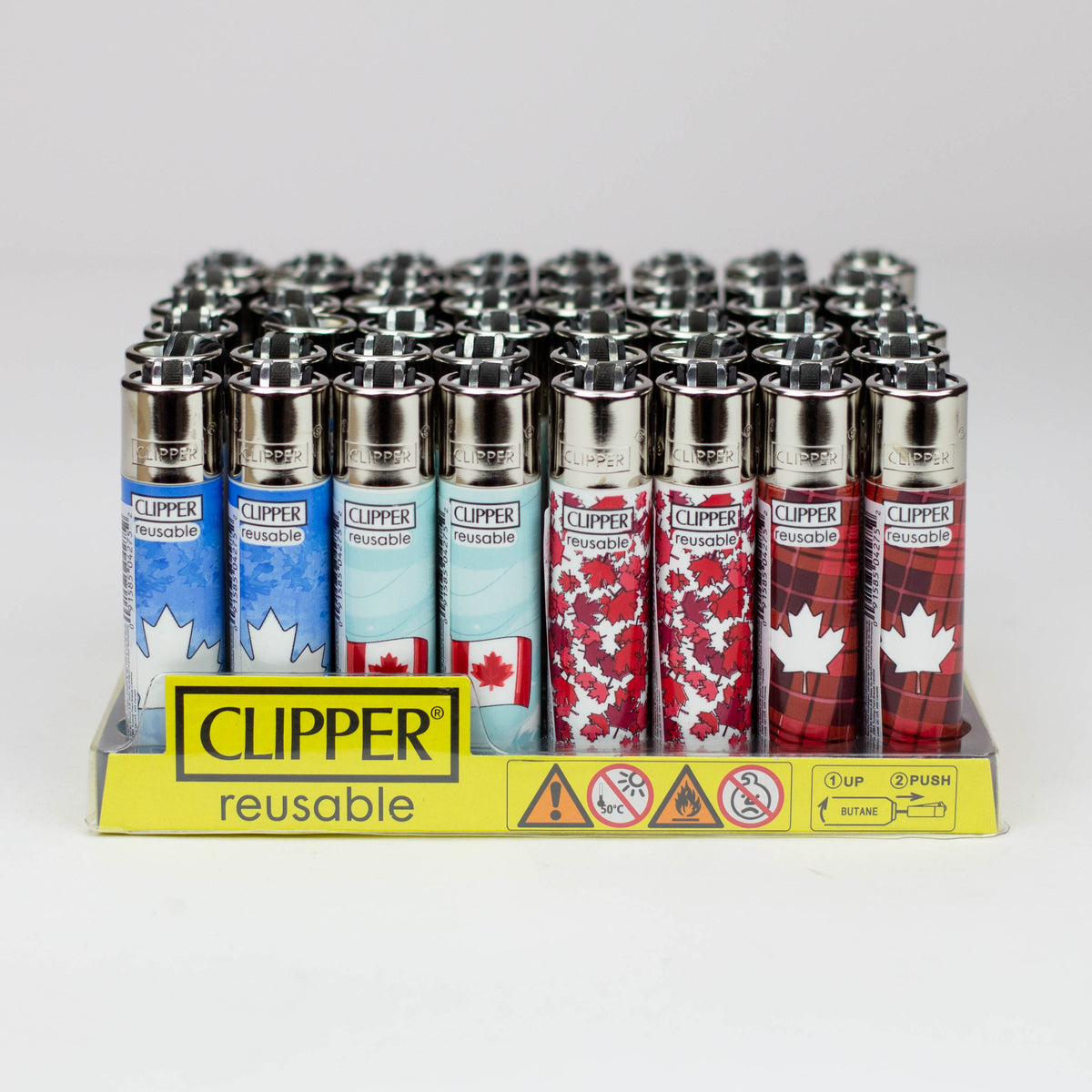 CLIPPER National Collection Classic Display of 48 | One Wholesale Canada