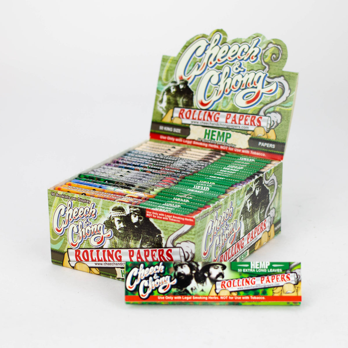 Cheech and Chong Hemp Papers - King | One Wholesale