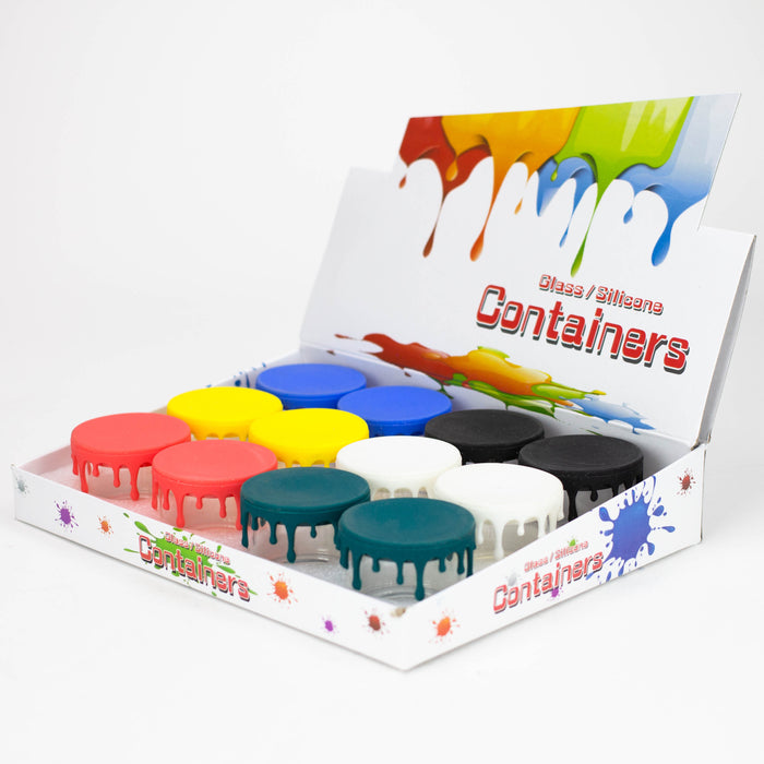 Glass Dab Container with silicone lid Dab Container | One Marketplace ...