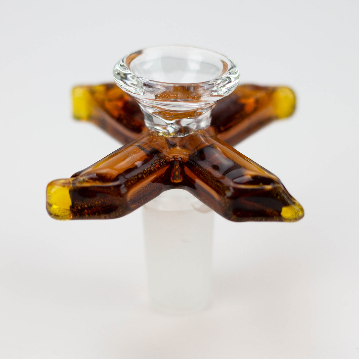 X-shape design Glass Bowl [JC-12542] | One Wholesale