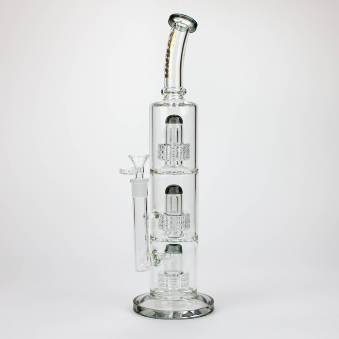 COBRA 16" TRIPLE PERC WATER BONG | One Wholesale Canada