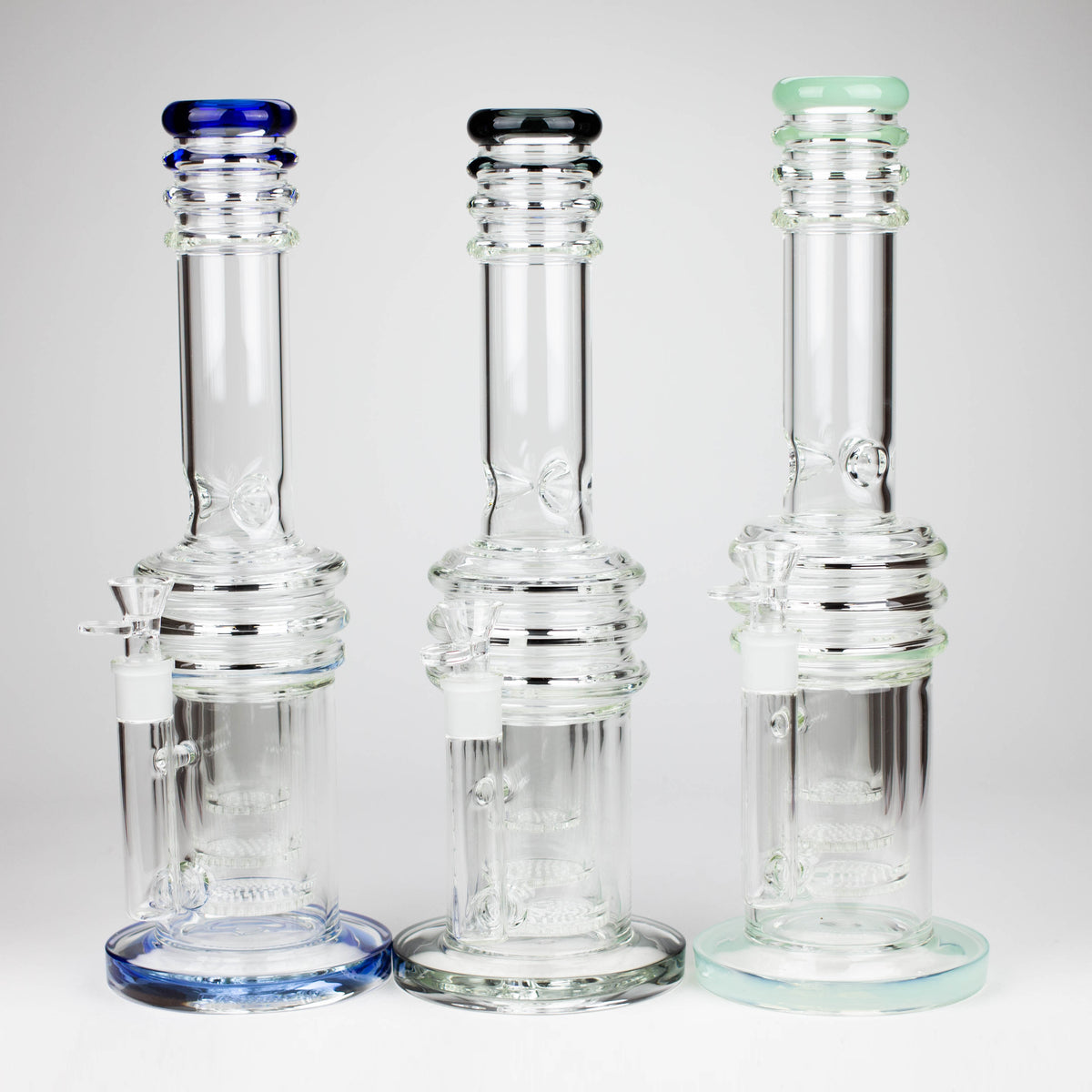 Fortune | 16" Triple layered honeycomb Bong [Bong 004] — One Wholesale