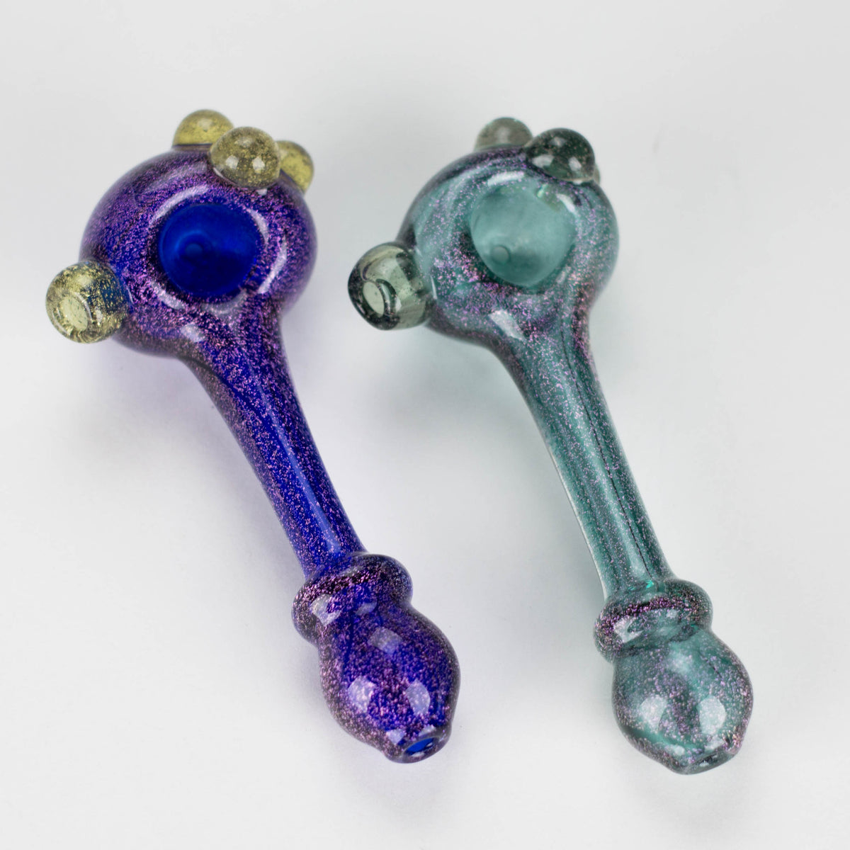 Shine Glassworks | 4" Dichroic Handpipe - made in Canada — One Wholesale