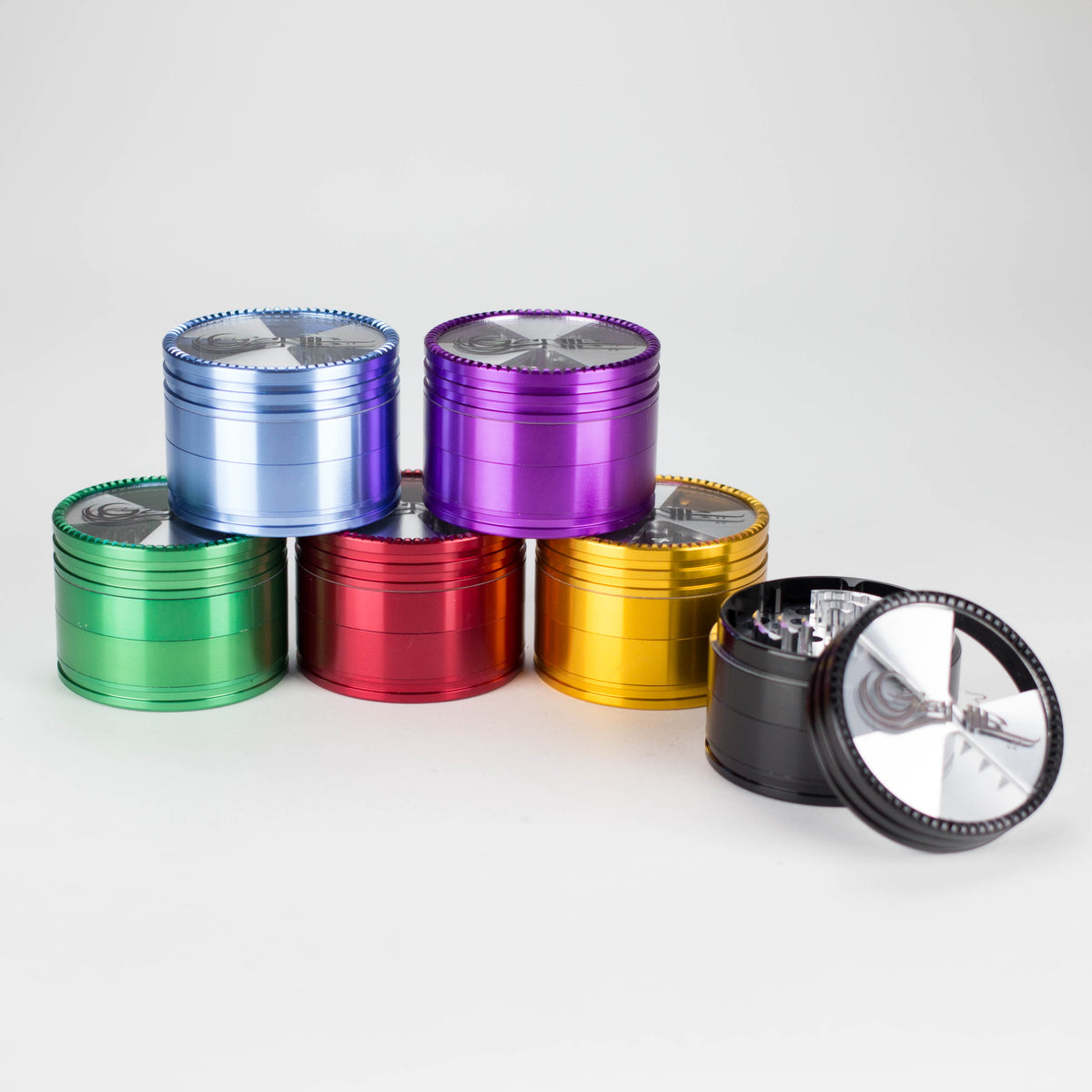 Genie | Tri-Clear Grinder 4pts — One Wholesale