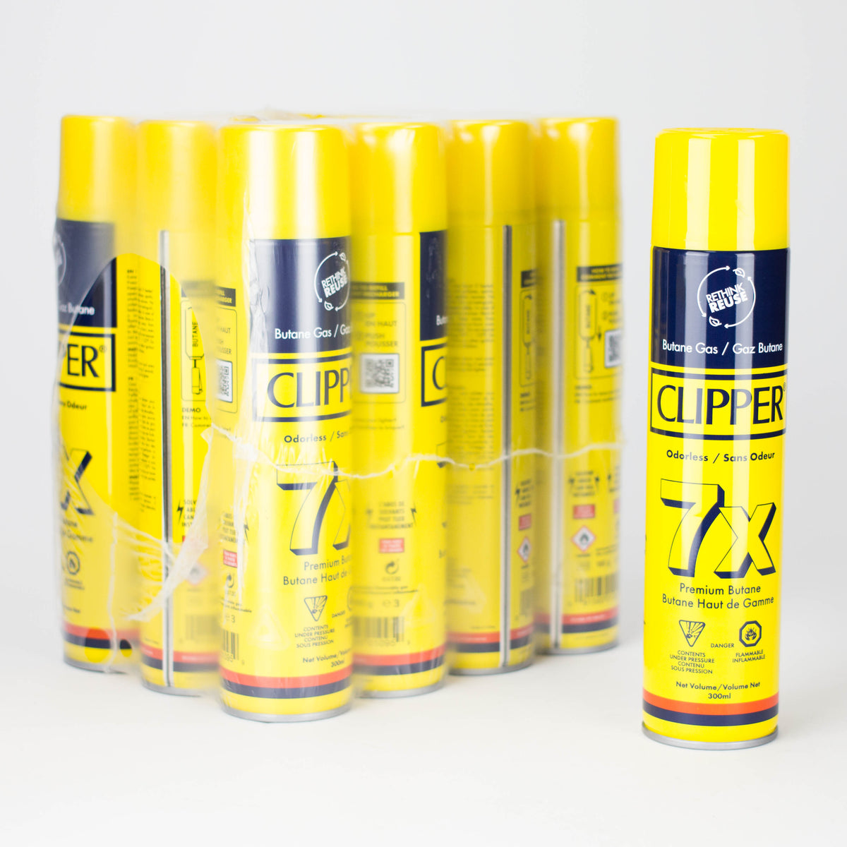 Clipper | Butane Gas 300mL – Pack of 12 [BUT1003] — One Wholesale