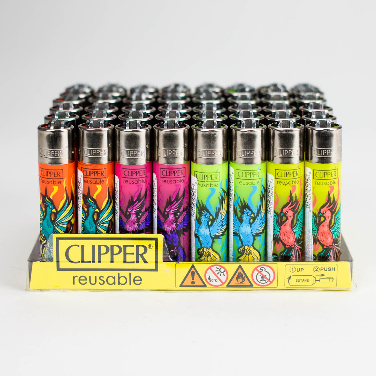 CLIPPER | Random Creatures - Phoenix Classic Display of 48 — One Wholesale
