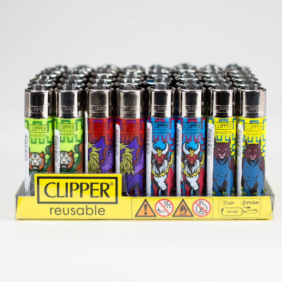 CLIPPER | Random Creatures - Pattern Classic Display of 48 — One Wholesale
