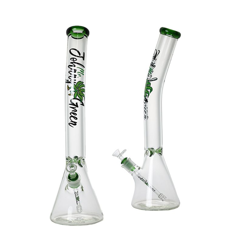 Johnny Green | 20″ 9mm Beaker Bent Neck with Grid Percolator Slide ...