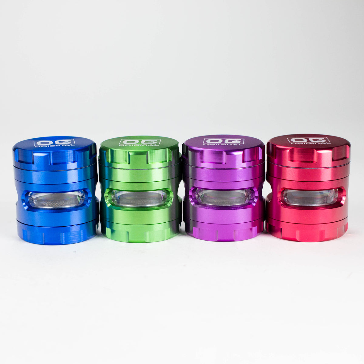 OG Original | 56mm 4-Piece See-Through Grinder [OG-GR] — One Wholesale
