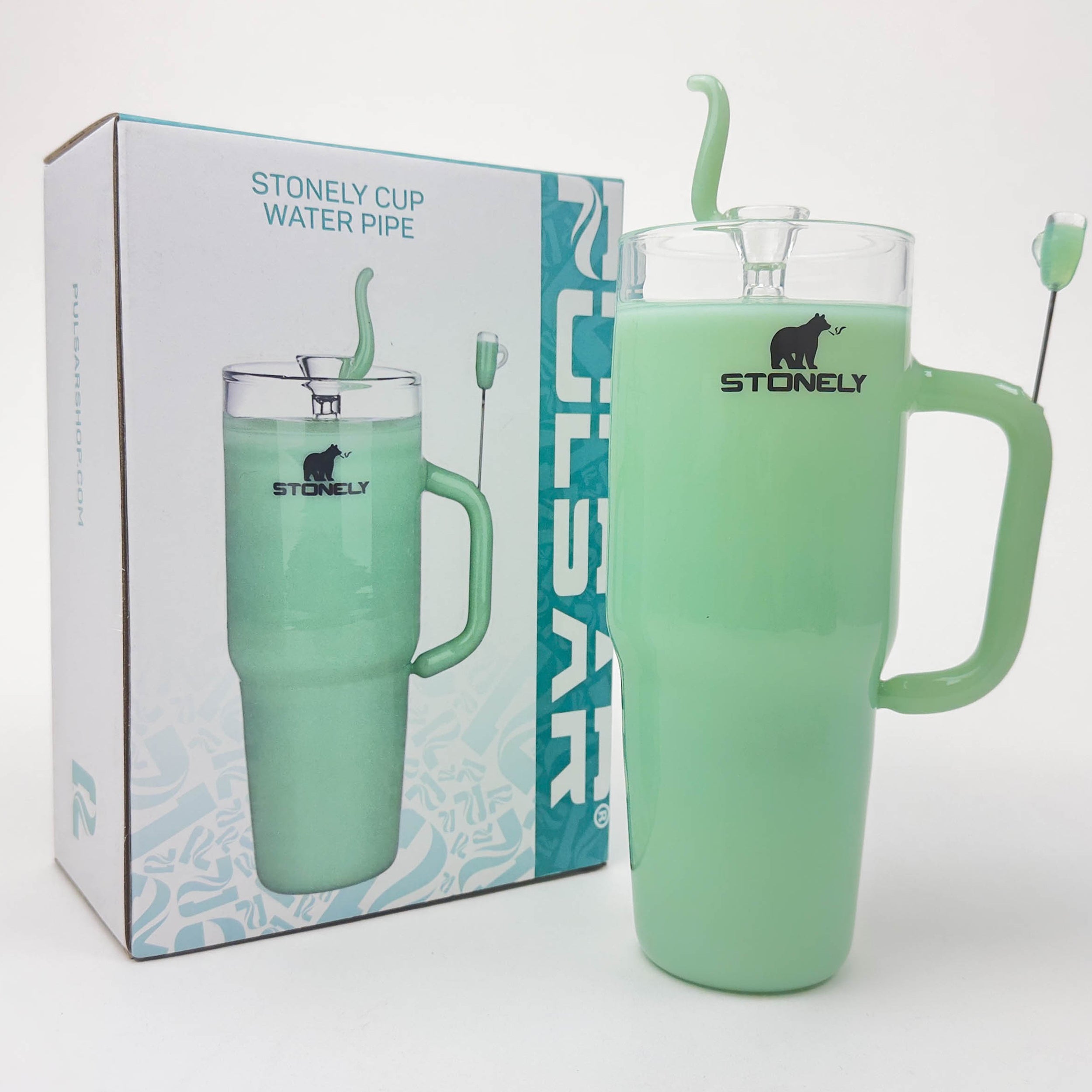 Pulsar | 8.5" Stonely Cup Water Pipe – Unique Insulated Cup Design ...