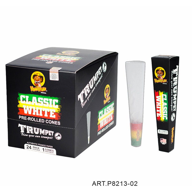 HoneyPuff | Classic Unbleached Pre-Rolled Cone – 5″ (1 Cone/Pack, 24 P ...