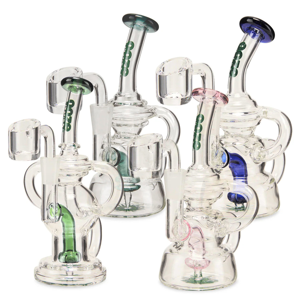 Ooze Quartz Mini Rig - Flood | One Wholesale