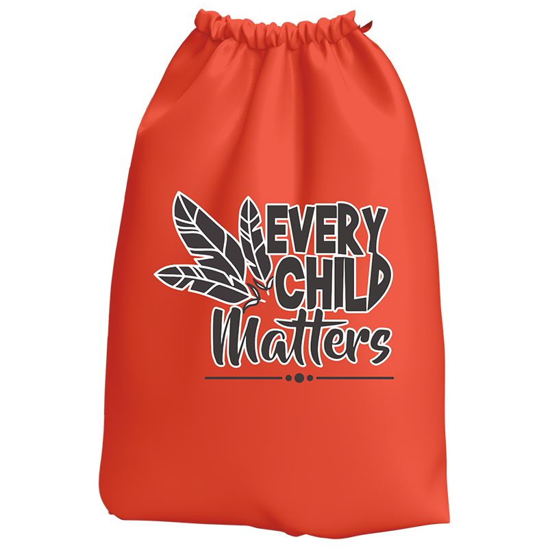 Every Child Matters | Drawstring Bag - Orange Pack of 10 [ECM015] — One ...