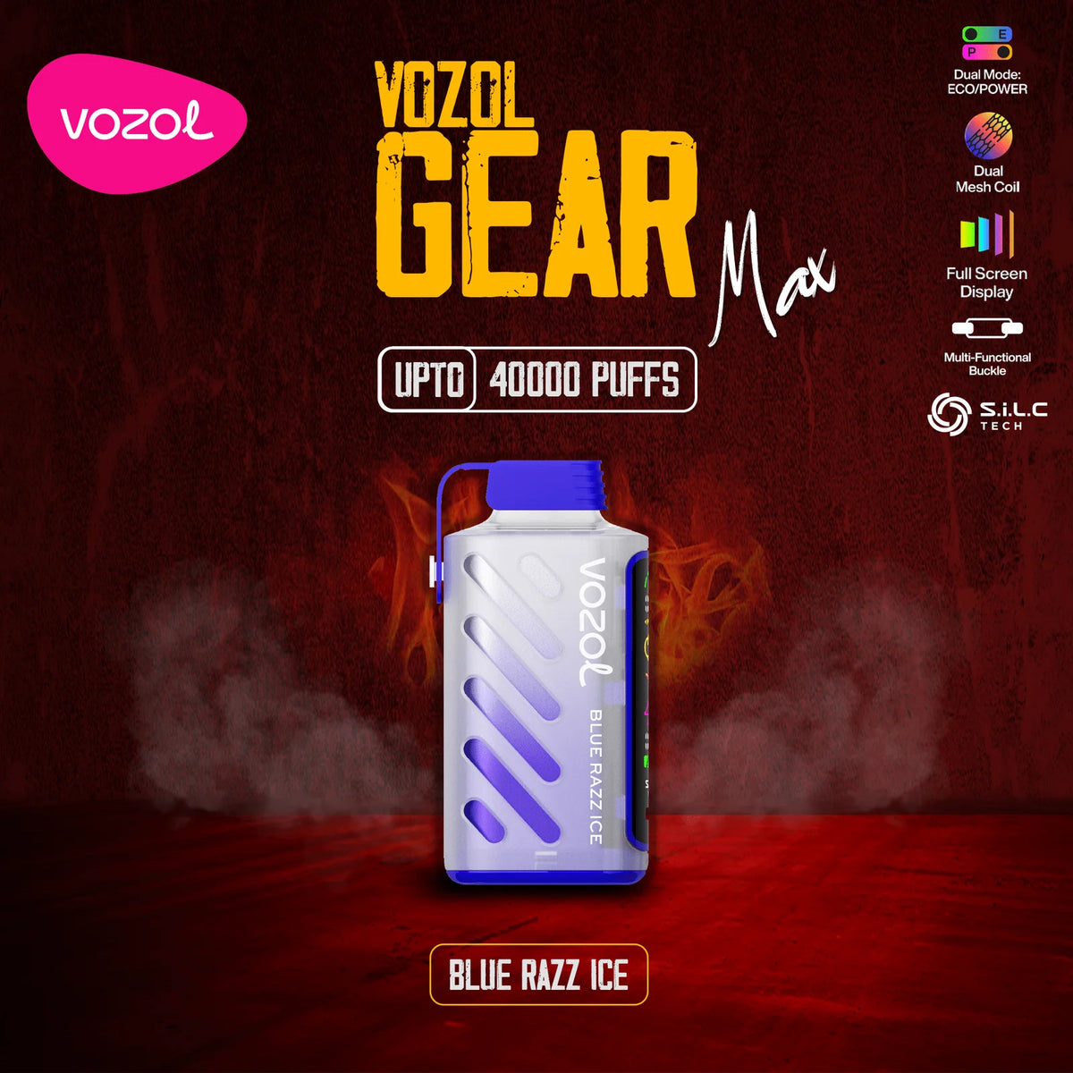 [ON] Vozol | Gear Max 40K Box of 5 — One Wholesale