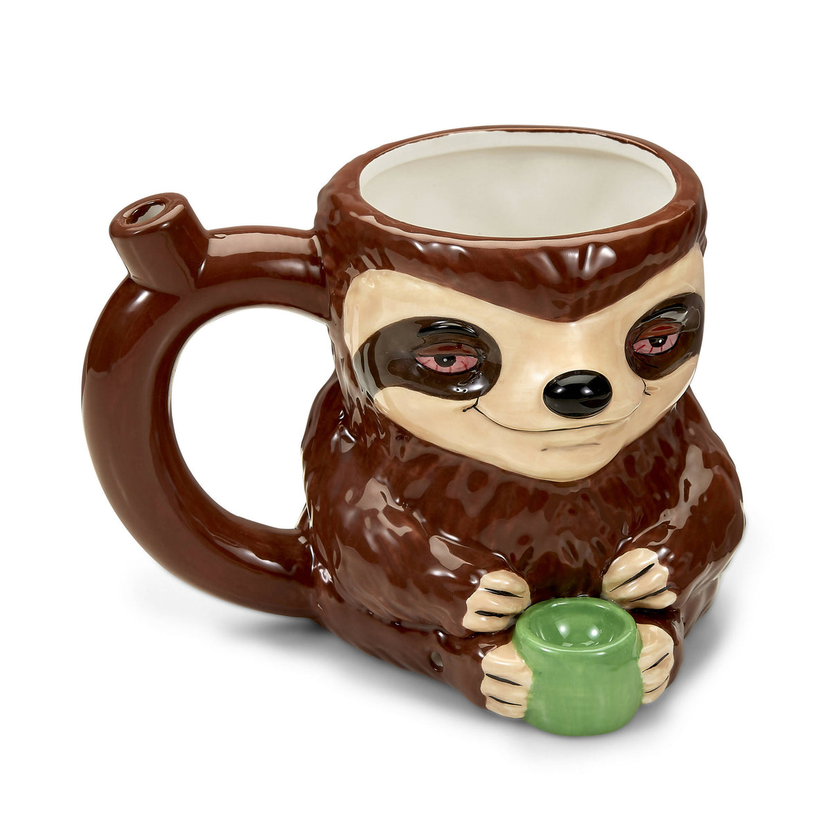 Stoned sloth mug pipe — One Wholesale