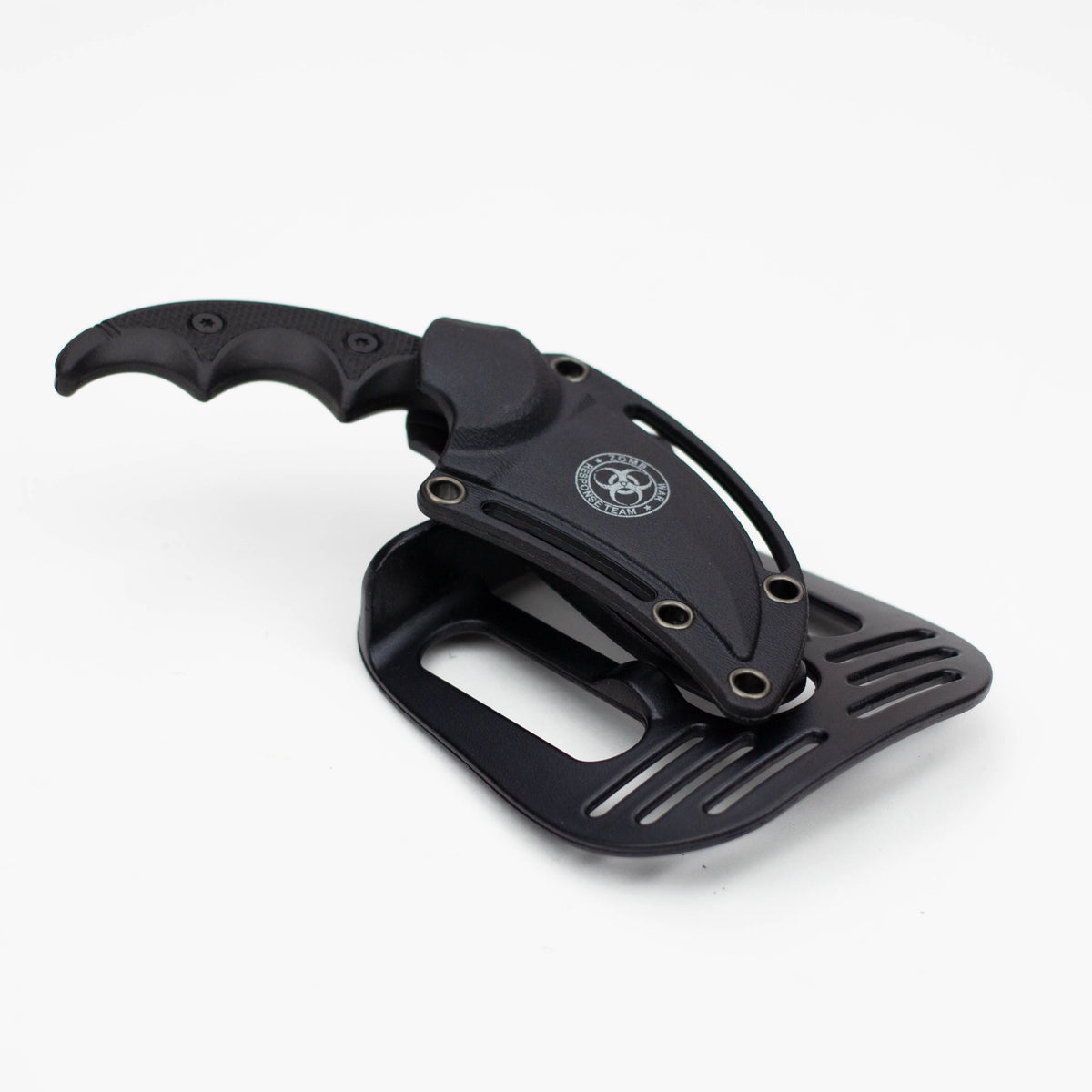 5.75" omb-War Black Boot Skinner Knife with Sheath | One Wholesale Canada