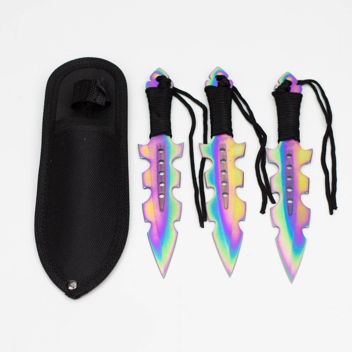 Defender 7.5" 3 Pc Ninja Throwing Knife Set [DF-13564] | One Wholesale ...