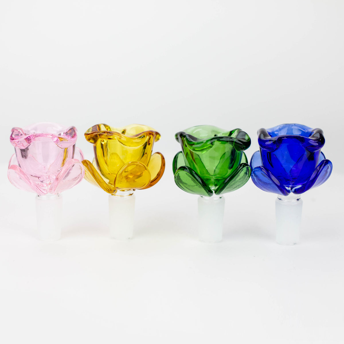 Flower shape glass large bowl | One Wholesale Canada