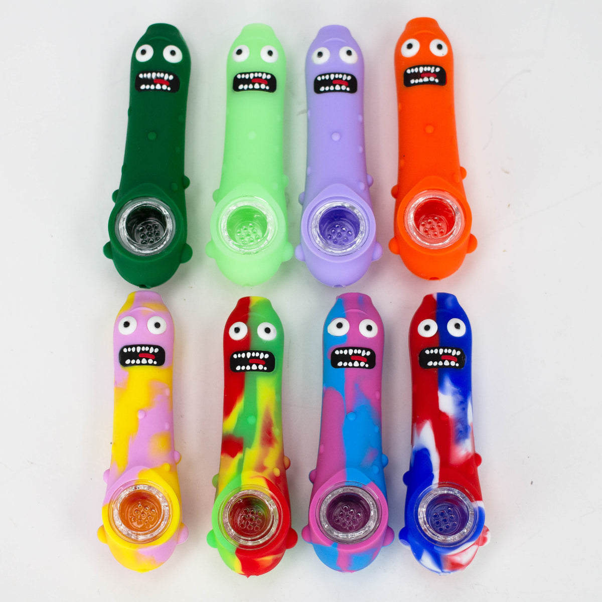 4.5" Cucumber Silicone hand pipe | One Wholesale Canada