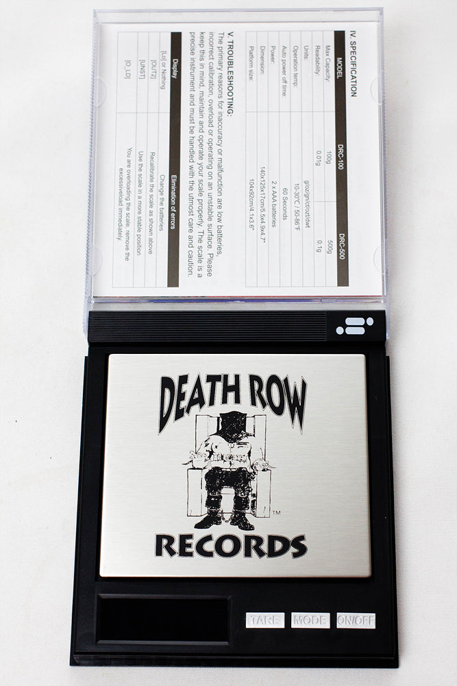 Infyniti DEATH ROW records DRCO 100 scale | One Wholesale Canada