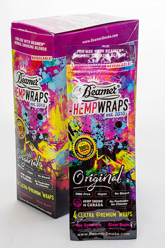 Beamer Original Size Vegan Hemp Wraps | One Wholesale Canada