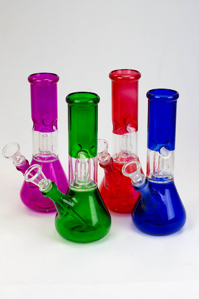 8" single dome color painted water bong | One Wholesale Canada