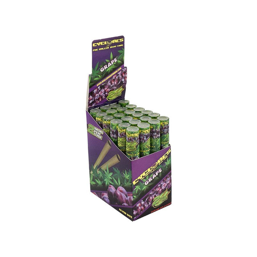 CYCLONES HEMP WRAPS CONE | One Wholesale Canada